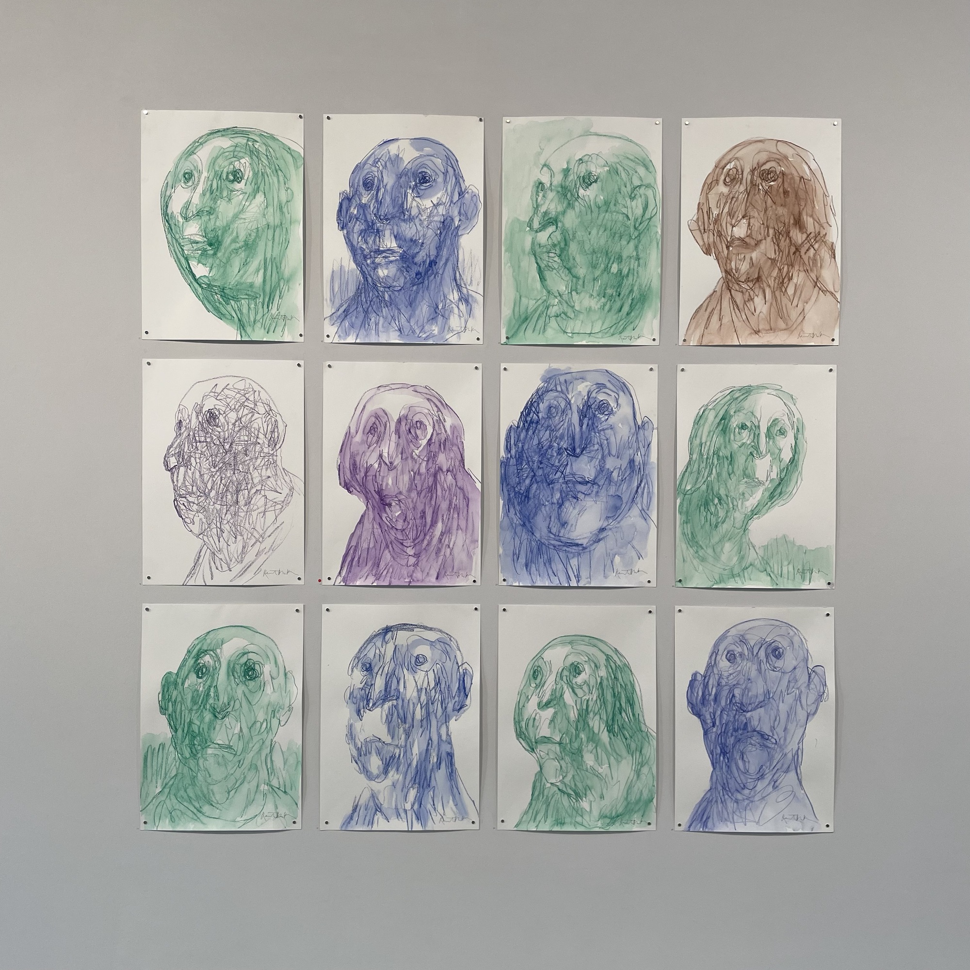 Quentin Blake A Hundred Portraits: Hastings Contemporary | amosdenton
