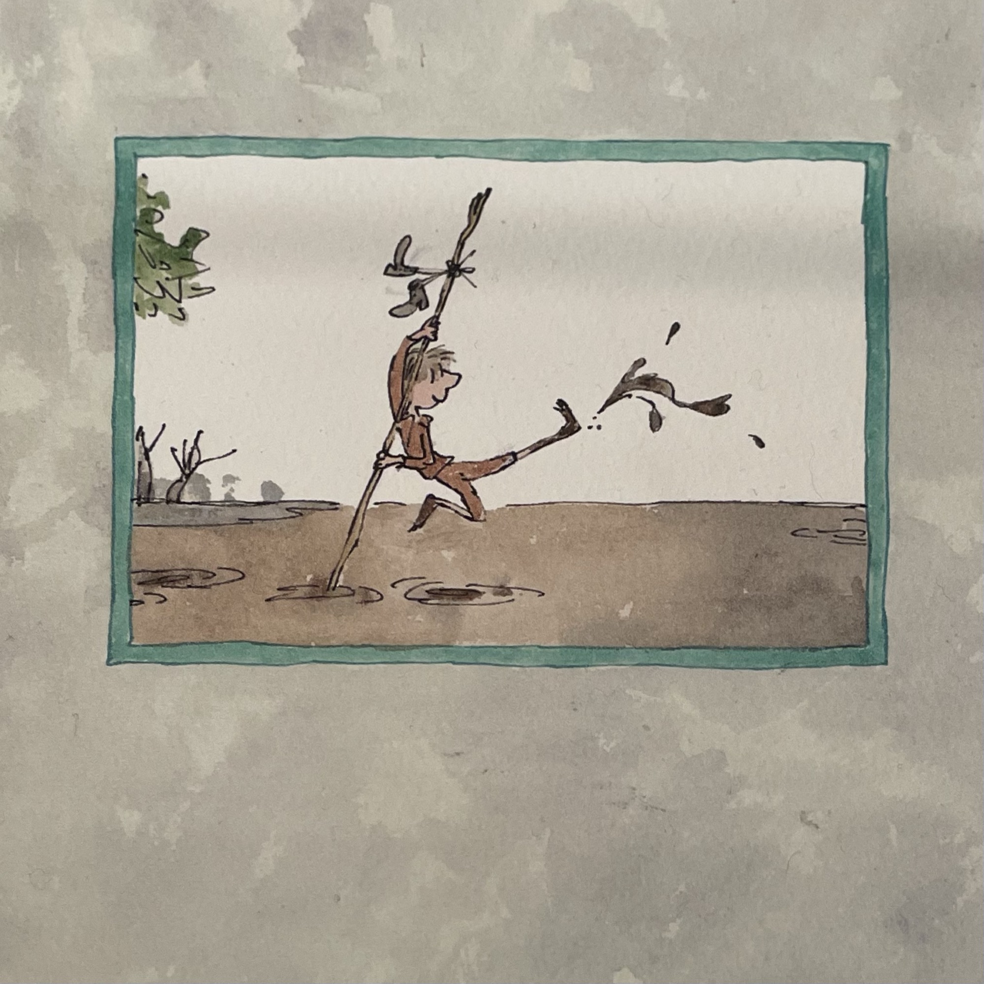Quentin Blake book covers: Rugby art gallery | amosdenton
