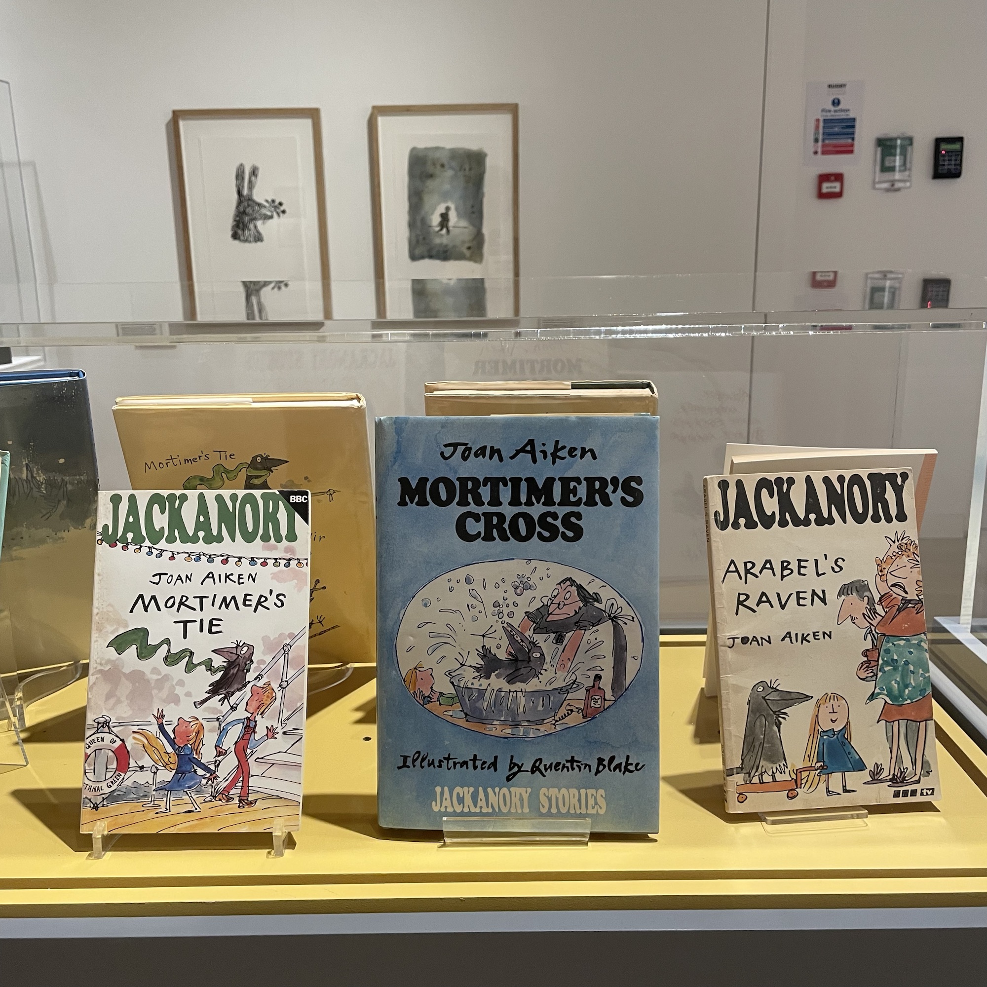Quentin Blake book covers: Rugby art gallery | amosdenton
